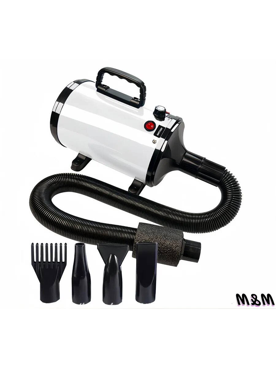 Компрессор 2800 Вт для сушки животных, 2W, с защитой волос