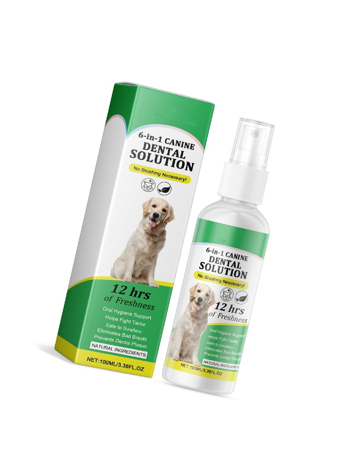 Спреи для чистки зубов собак Удаляют пятна Зубные щетки Простые в использовании спреи