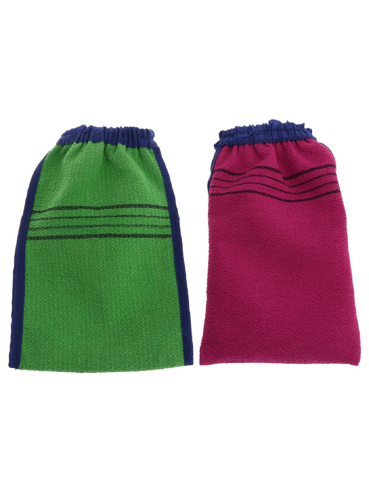 Перчатки для душа в ванной 19 см x 13,5 см, перчатки для чистки в Корейском стиле, материал ткани