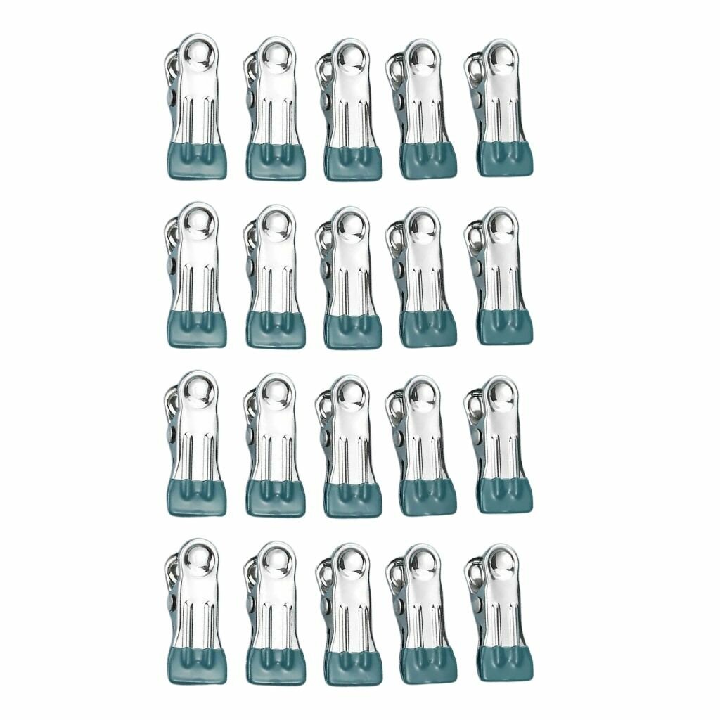 Прищепки для белья, бытовая ветрозащитная прищепка для белья из нержавеющей стали-темно-зеленая