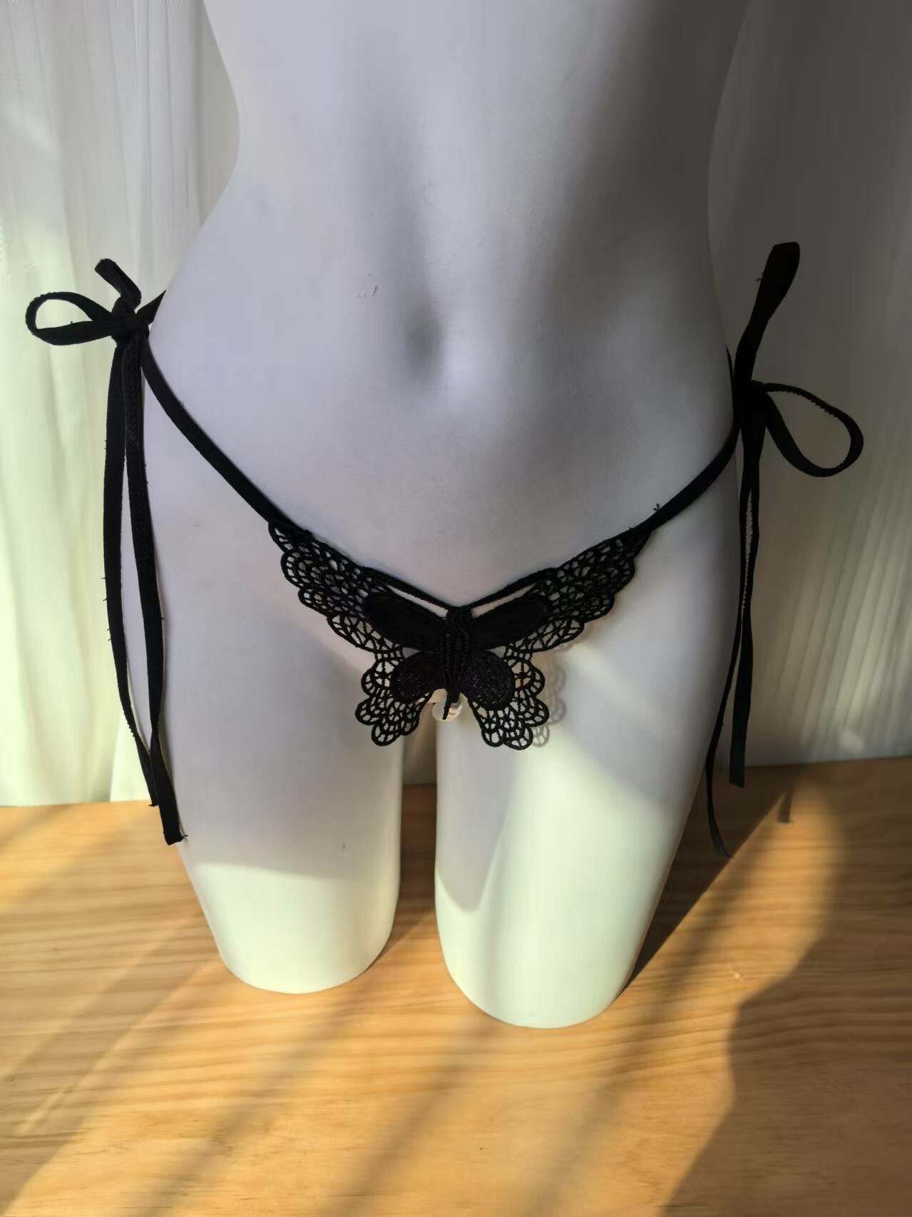 Костюм для вечеринки на Хэллоуин: головной убор Женщины-кошки, черная кружевная фата, милая повязка на голову с кошачьими и заячьими ушками, трусики с жемчужными завязками.