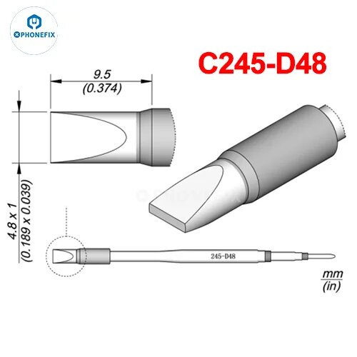 Паяльные жала DIYPHONE C245 C470 C245-D48
