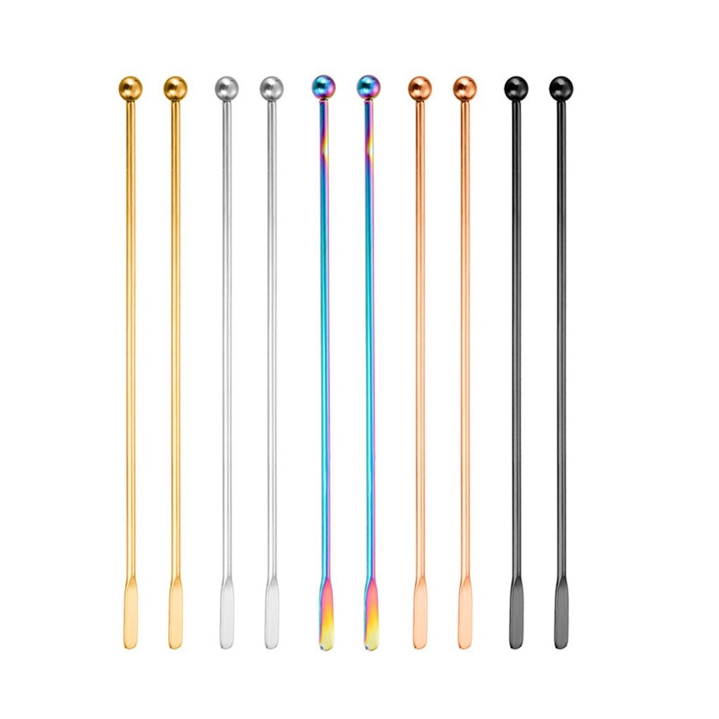 Быстрая мешалка из нержавеющей стали со спиральной головкой для handmade коктейлей, кофейных коктейлей и напитков