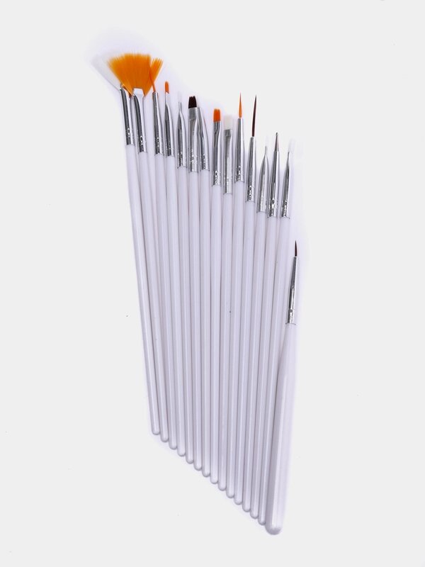 Набор кистей для маникюра, педикюра, наращивания и дизайна ногтей, подарок на новый год