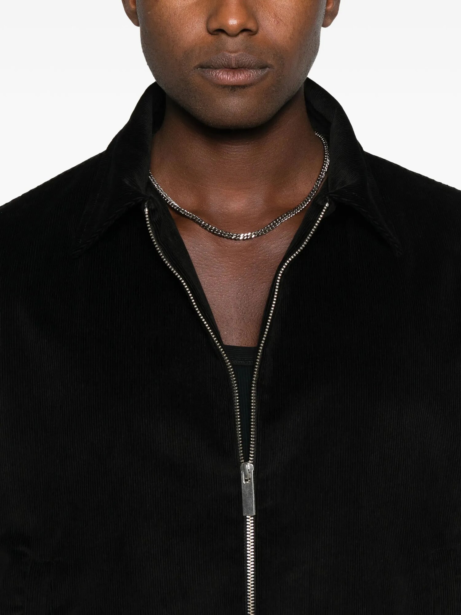 Куртка MEDEEA Zip-up bomber jacket, размер S, black/black — фото 1