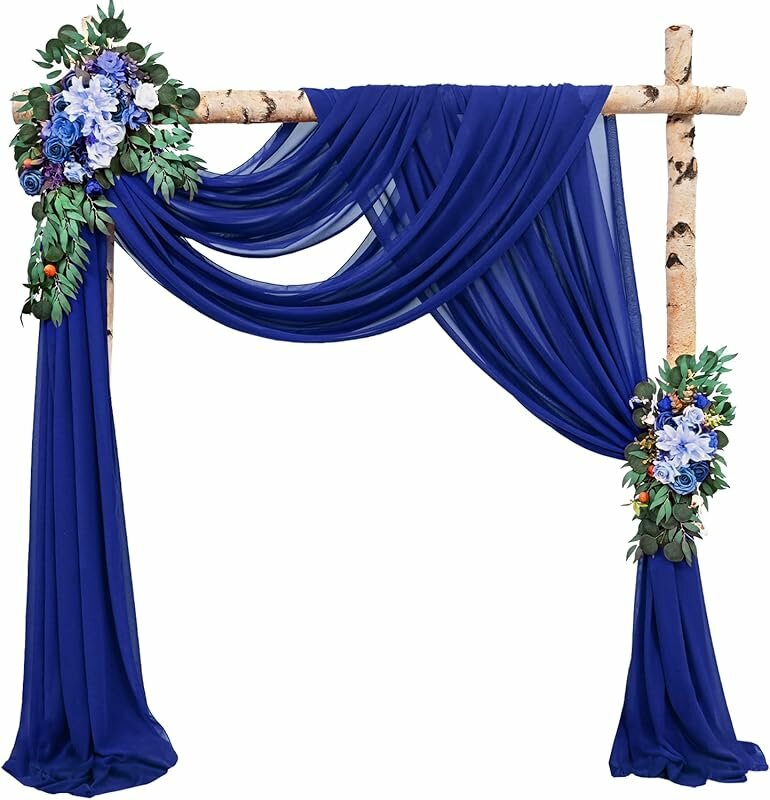 2 шт. свадебной арки с драпировкой (75X600 см)