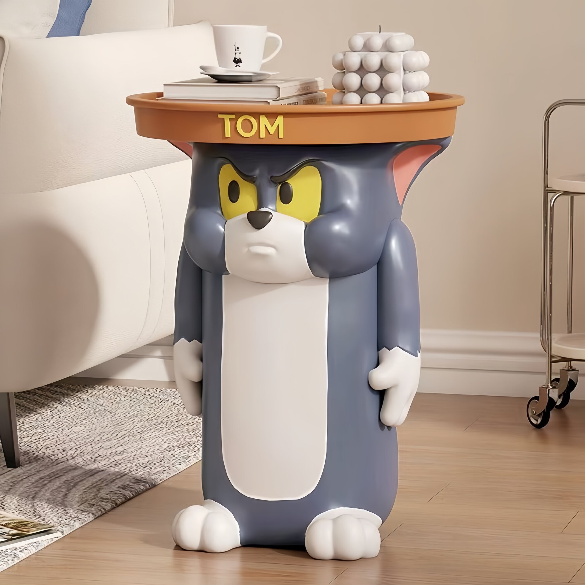 Настольная и напольная декоративная фигурка Том Кот MSKA, украшение для дома, подарок на день рождения