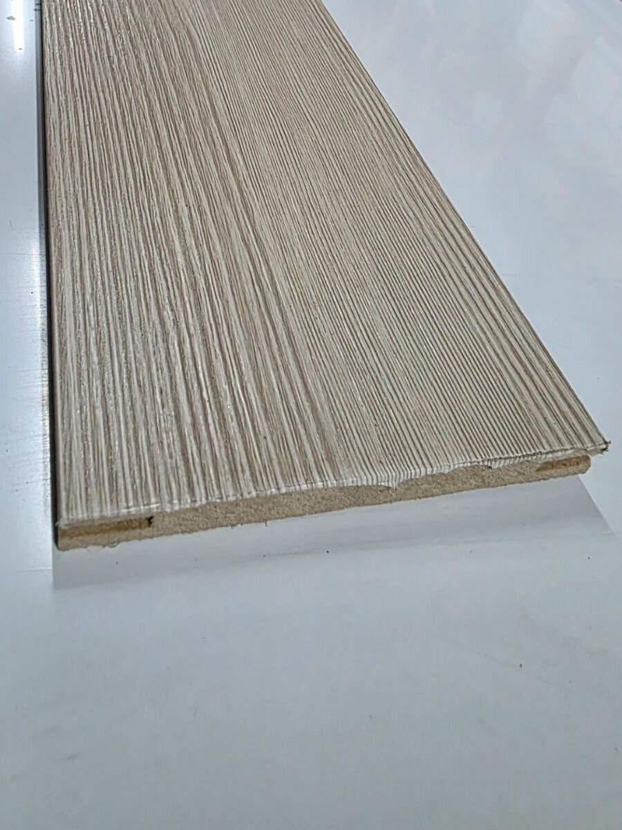 Добор телескопический дверной , Экошпон, Лиственница кремовая, 100х2070 мм