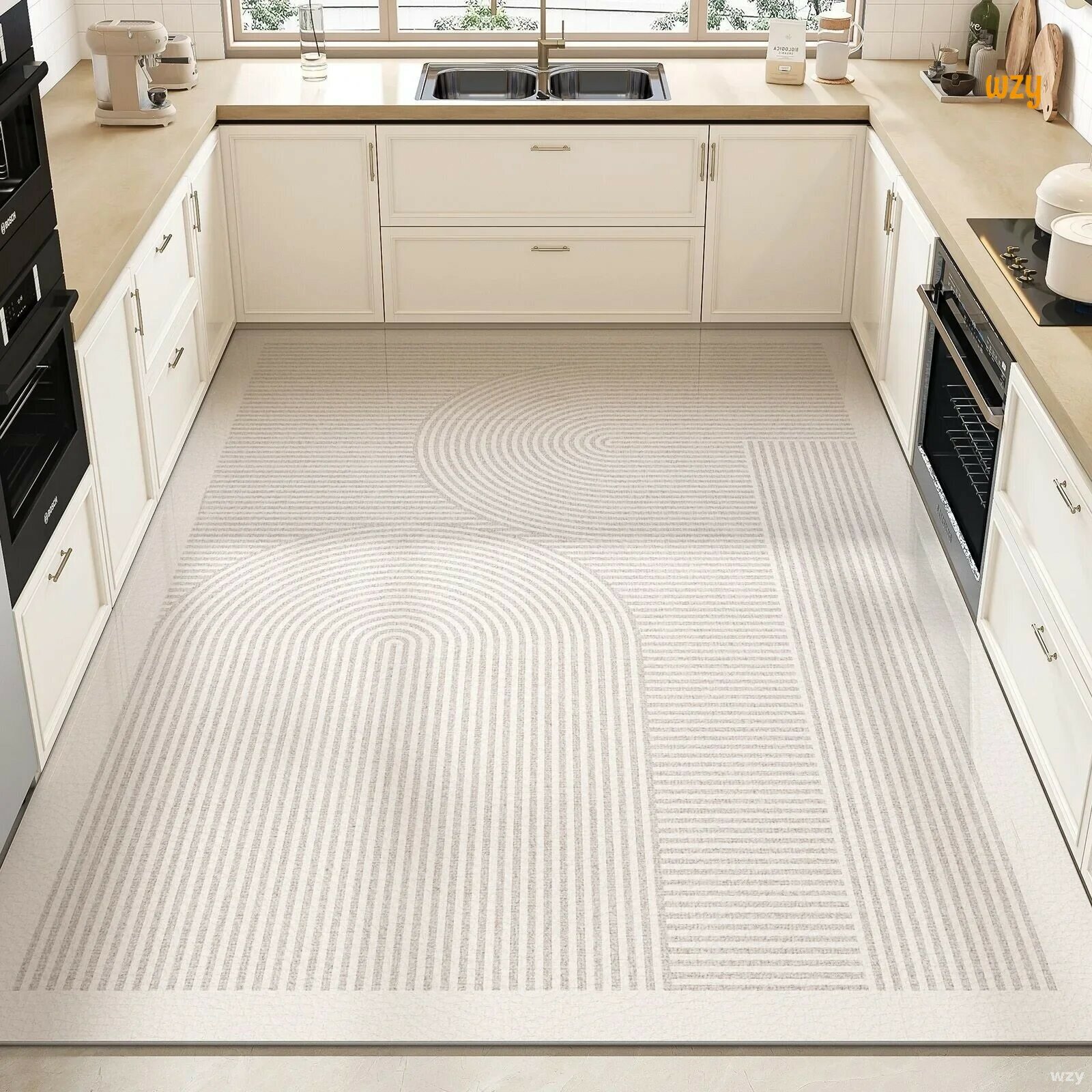 Ковер "Кухня, Спальня", ПВХ, водонепроницаемый, маслостойкий, 50 см x 120 см