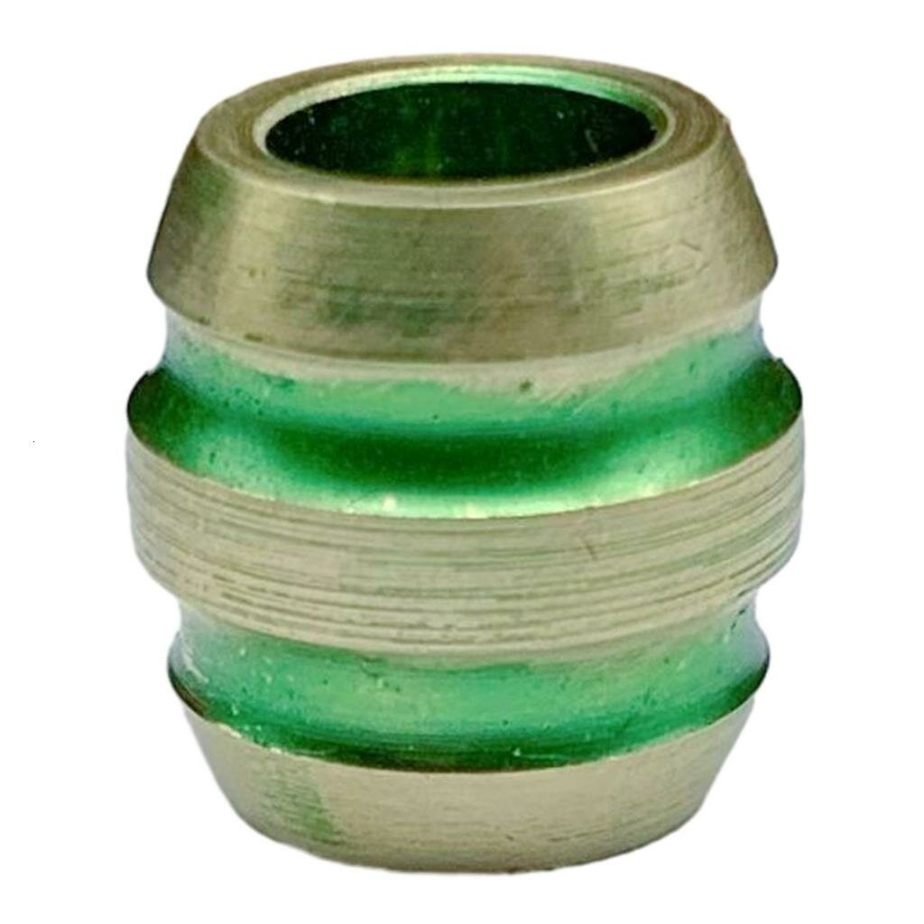 Подвеска-нож из бронзы с паракордом, Трава зеленая