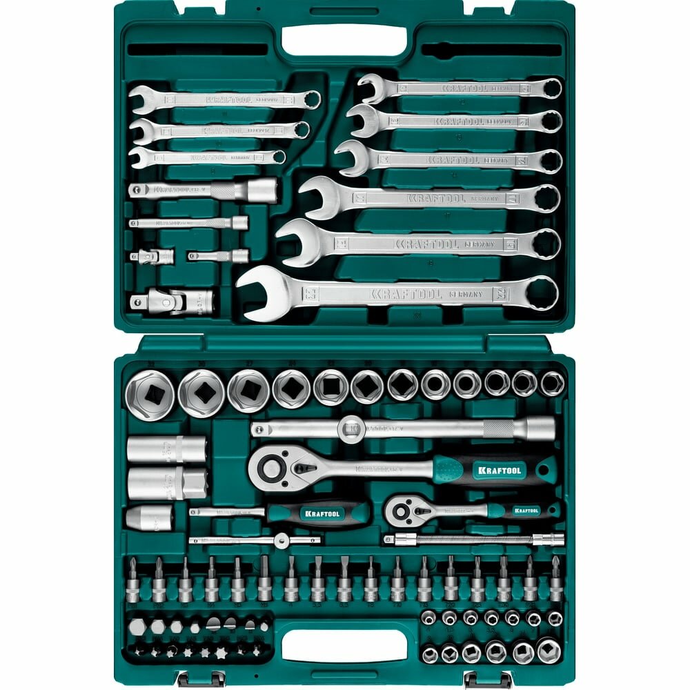 Набор торцевых головок KRAFTOOL EXPERT QUALITAT