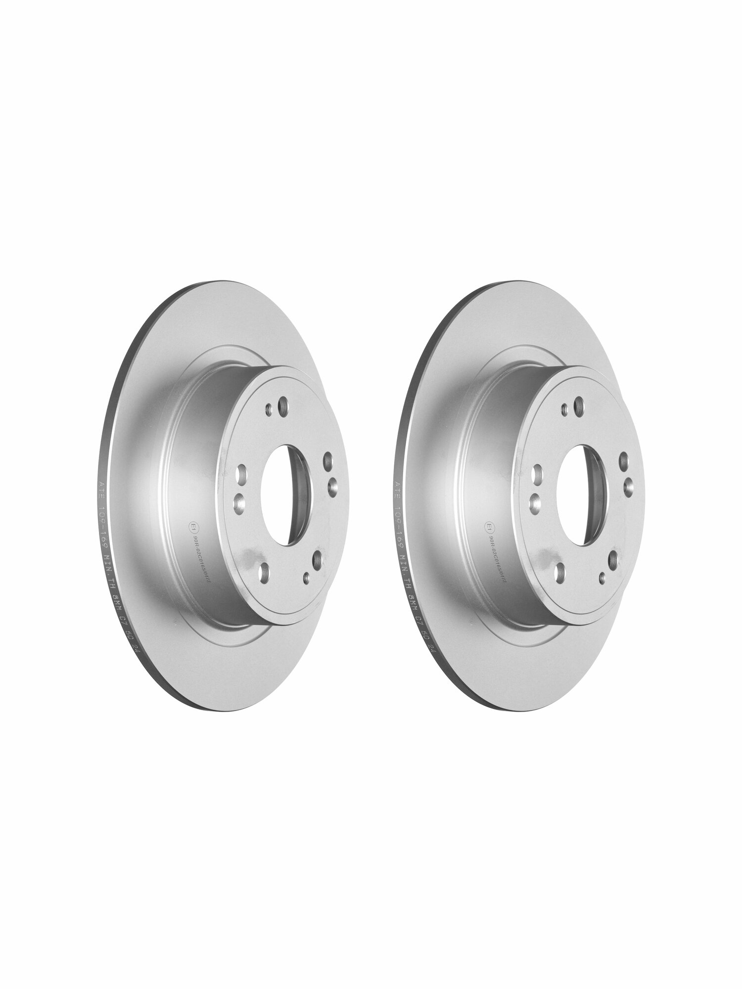 Диск тормозной сплошной задний ATE (24.0109-0169.1)