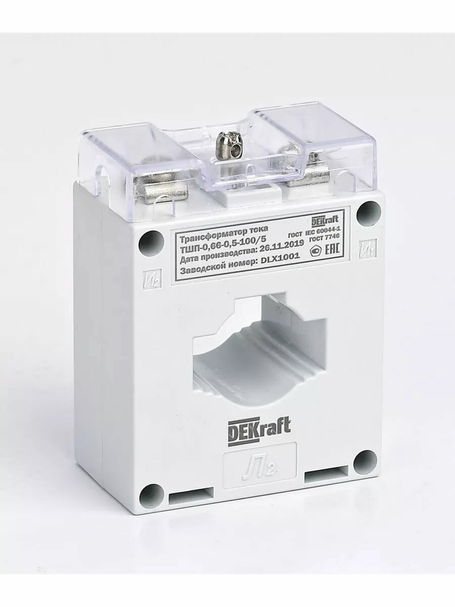Трансформатор тока ТШП-0.66 0.5S 150/5 5ВА, диаметр 30мм. 50103DEK Schneider Electric