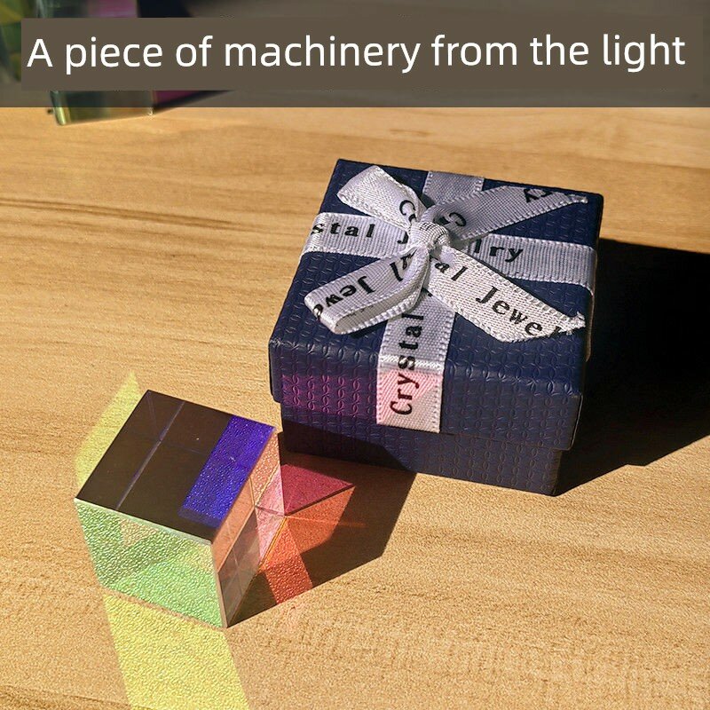 Калейдоскоп-четырехмерный куб-ловец солнца, волшебный куб, призма для комбинации цветов, снятие стресса, детская