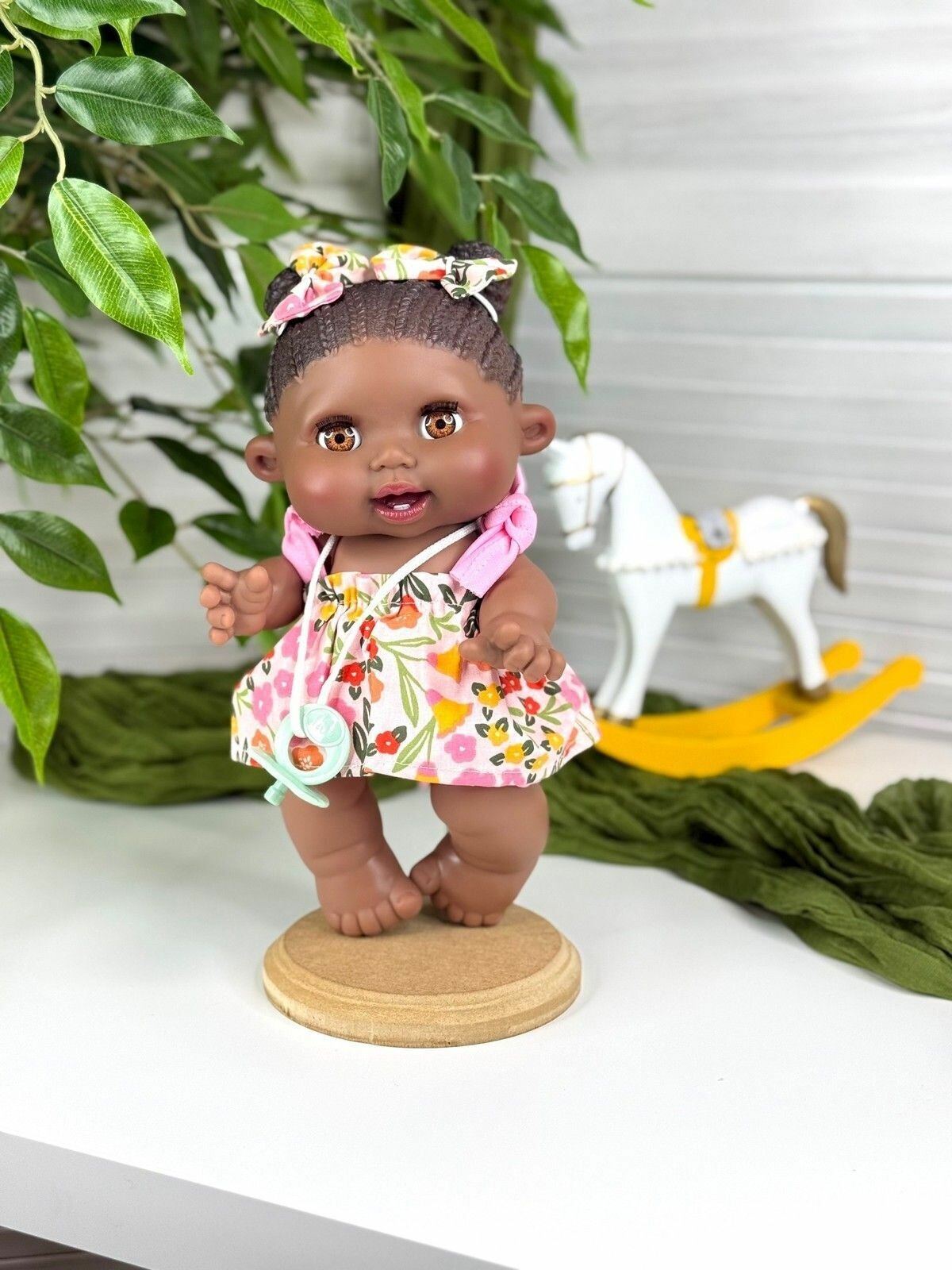 Кукла пупс для девочки 26 см Пепоте с закрывающими глазками (N0300N1)