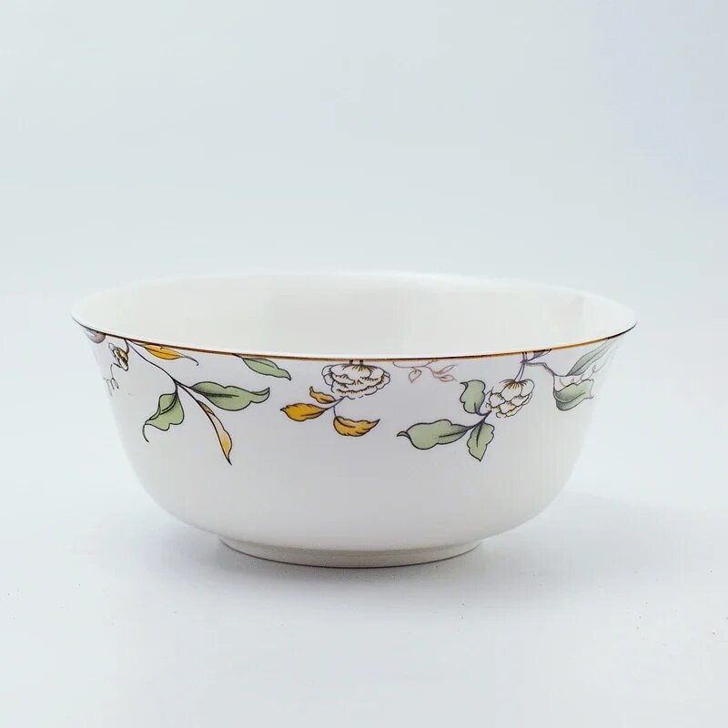 Прозрачная миска из костяного фарфора 6 дюймов