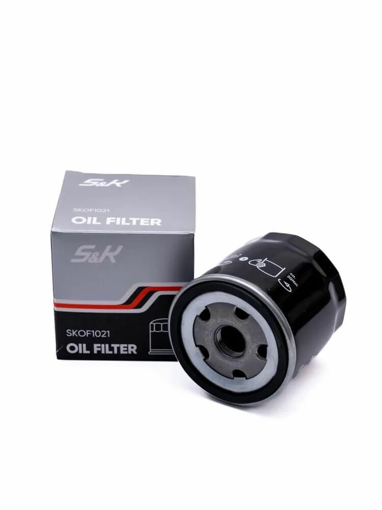 SKOF1021, Фильтр масляный, AUDI A1/A3 2012- / Q3 2013- , SKODA Octavia (5E_) 2012- / Rapid 2015- , VW Golf VI/VII 2013- / Polo V 2011-2020/