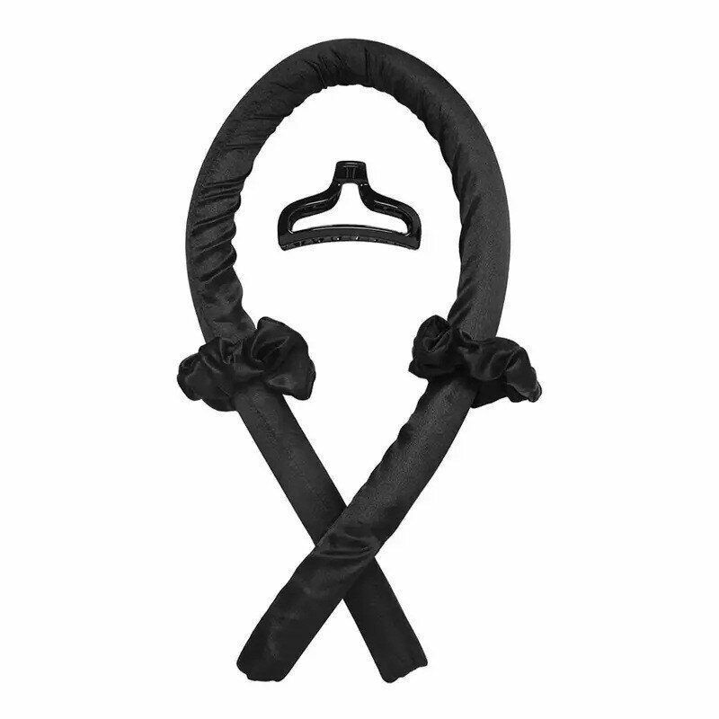 Горячие продажи безнагревательных бигуди из пены для сна с резинками для волос, ленивые бигуди для больших волн