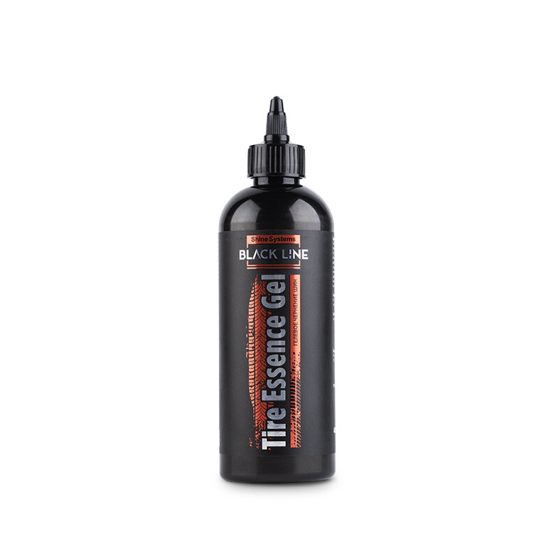 Гелевое чернение шин Shine Systems Black Line TireEssence Gel 400 мл SSBL961