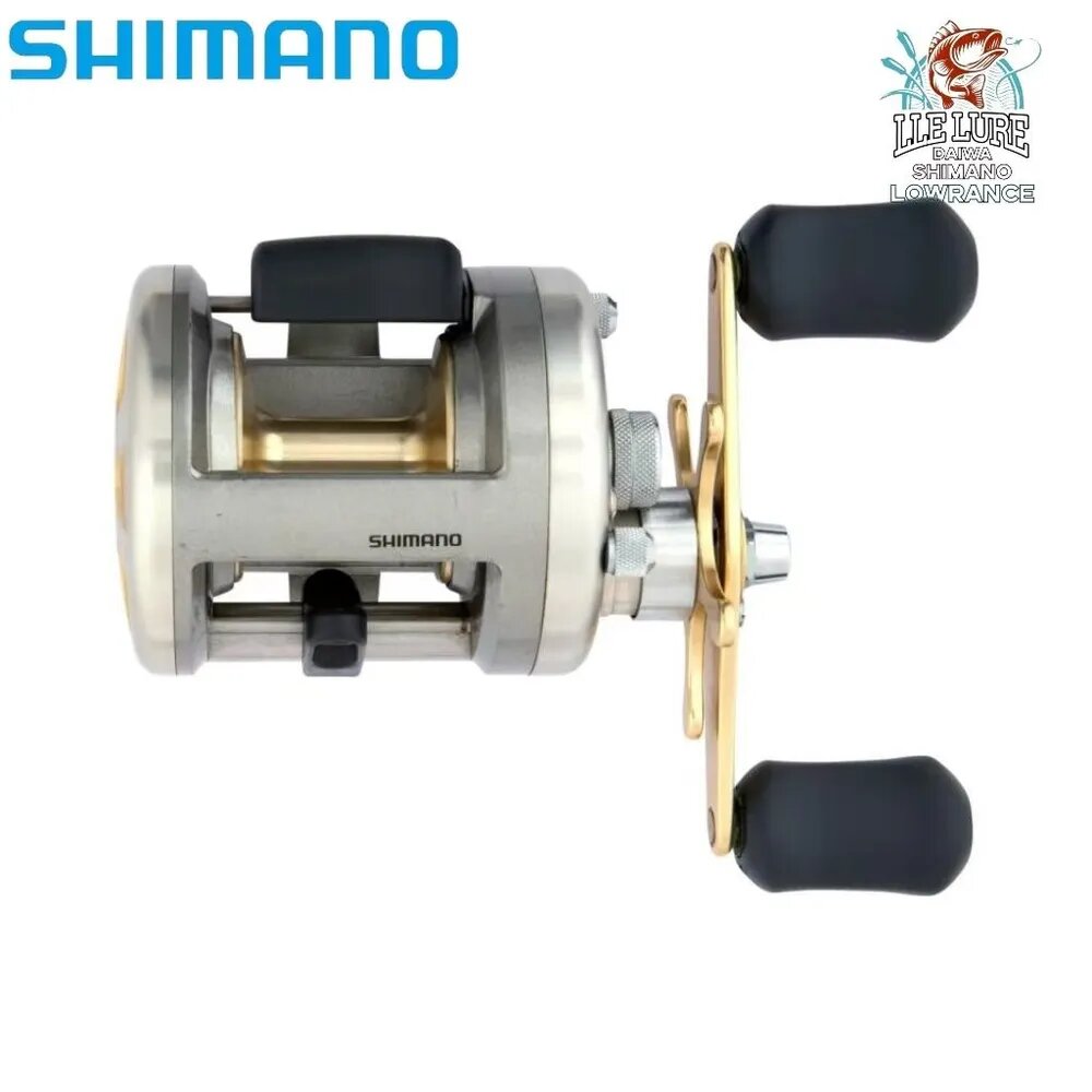 Shimano Cardiff 300A мультипликаторная катушка для рыбалки с боковым фрикционом, 4+1 подшипника — фото 1
