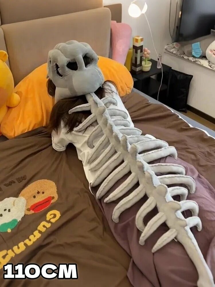 Бутафорский скелет динозавра yoqidoll, плюшевый