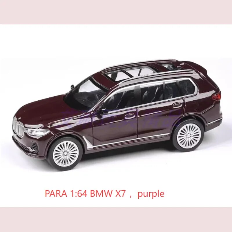 WELLY Детаст 1:64 BMW X7 белый Фиолетовый, purple