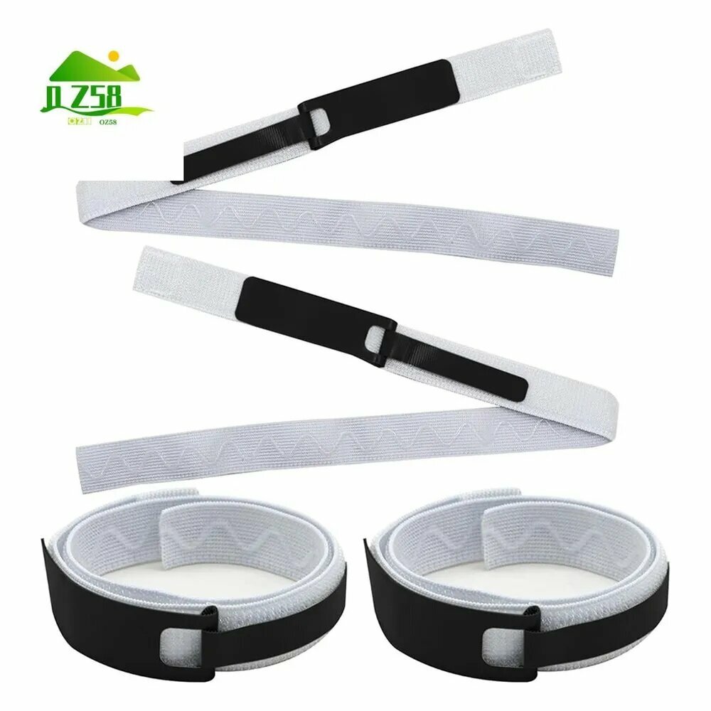 C6(G O I X) Держатель Катетера Фолея, Мочевого Бандажа, 4 Шт, Эластичный, Черный