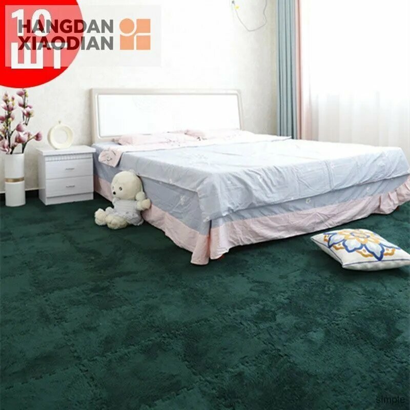 Модульная ПВХ плитка, Флокирование, 300 х 300, 10 штук