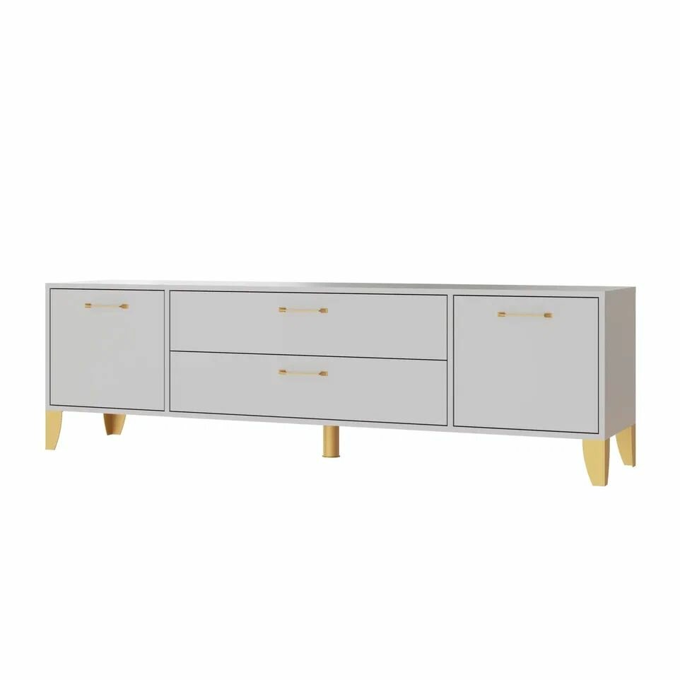 Тумба ТВ Парус-13 тэкс, цвет кашемир, 530x1802x400, современный стиль