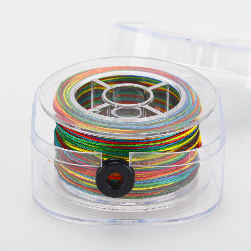 6 нитей южноамериканского воскового шнура, цветной шнур для фестиваля лодок дракона, тонкий плетеный шнур, подвесной шнур, шнур с чешуей дракона, материал для рукоделия