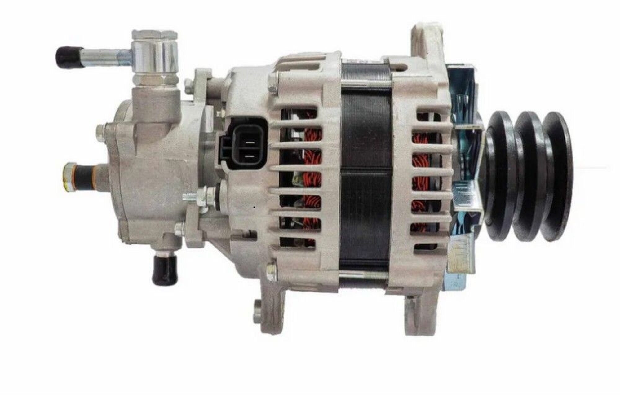 Генератор Isuzu Elf 4JG2 12V 95A 1 руч вакуумник сзади 8971338540