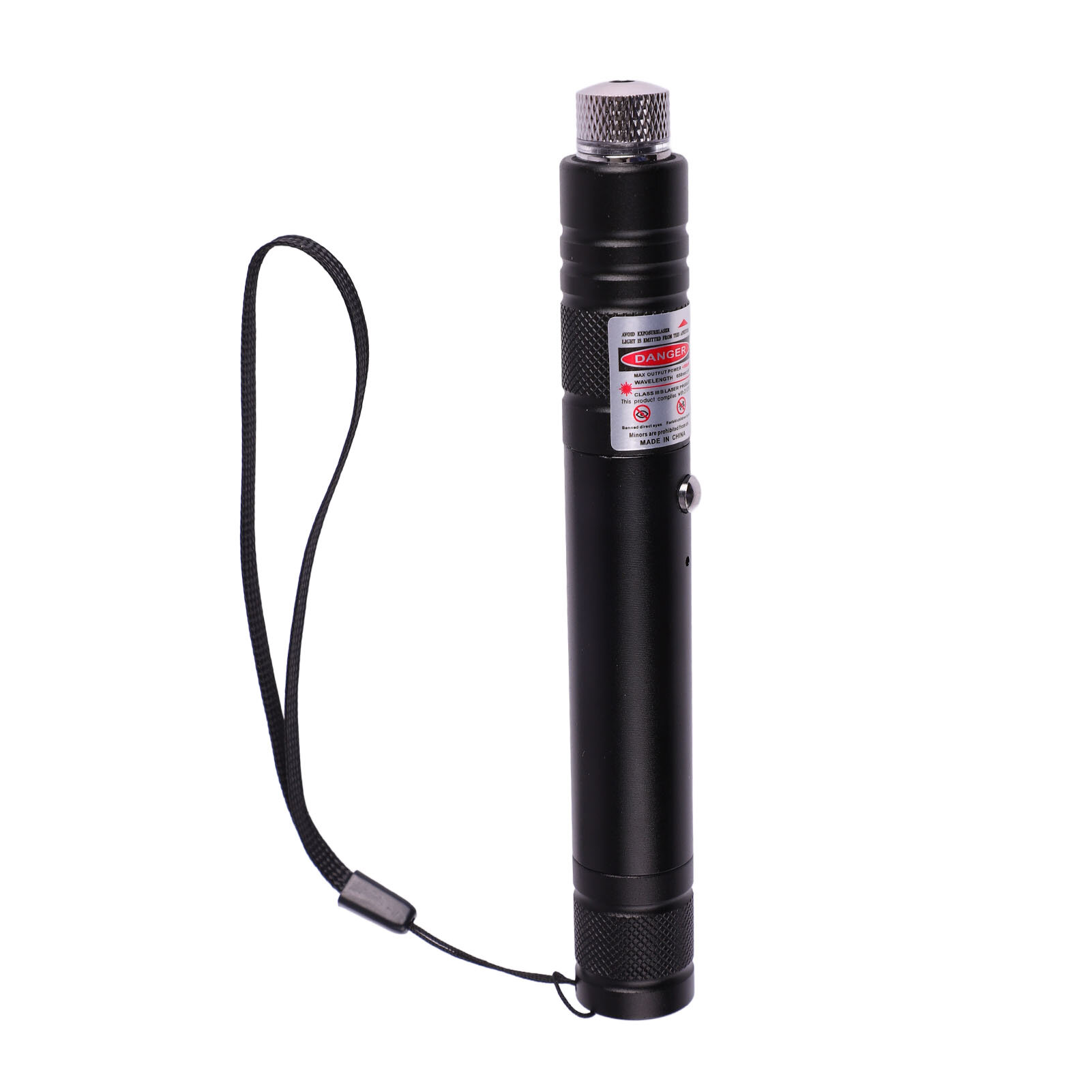 Laser Pointer Cat Toy Aluminum Alloy Long Range Interactive Portable USB Red Pen for Camping Lecture