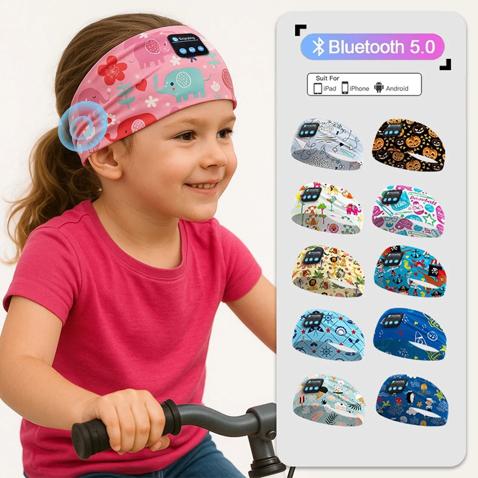 Детские Bluetooth-наушники JINSERTA 17 — фото 1
