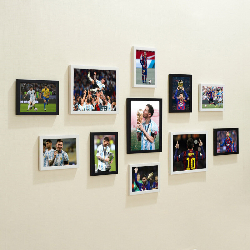 Постер Месси, декоративная живопись, фон для дивана в гостиной, фото на стене, футбол, чемпионат мира по футболу Аргентины, рамка на стене