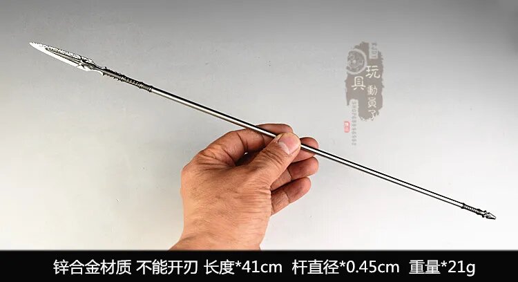 Модель холодного оружия Тройной шпатель 1/6 для 12-дюймовых фигурок TPAF AG 41CM