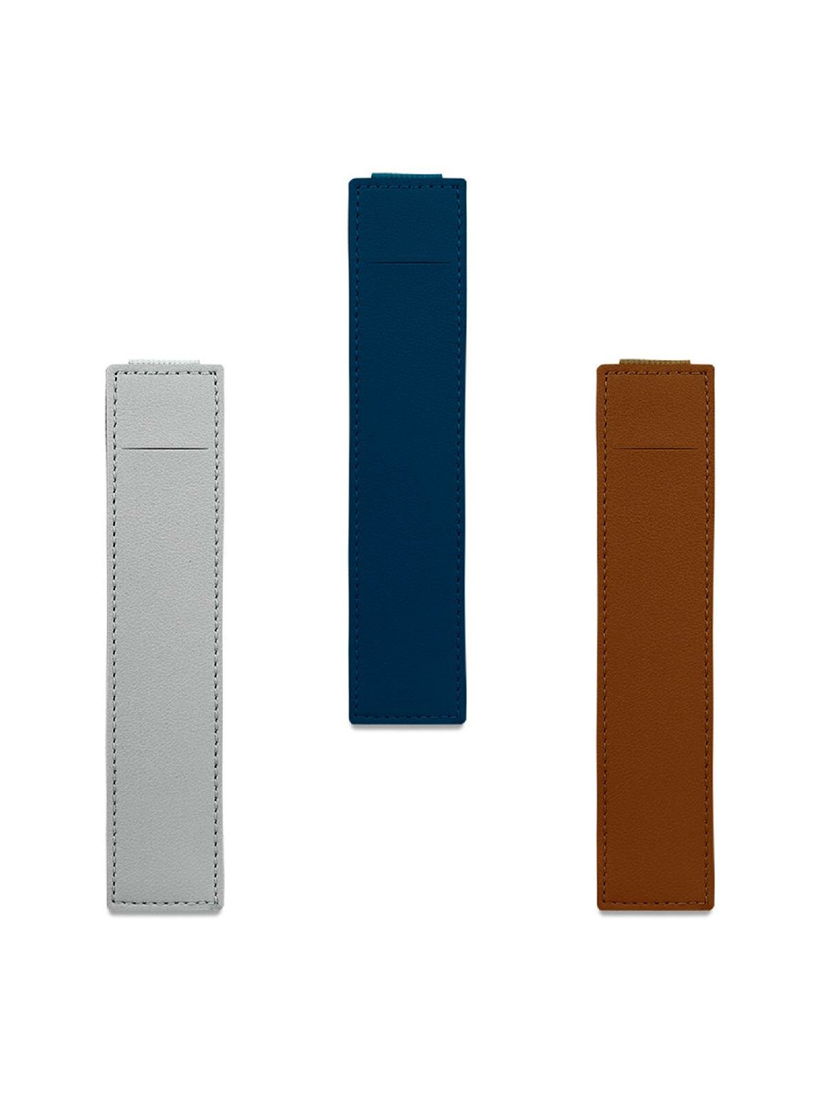 Держатели ручек с резинками 3шт, чехлы для ручек, кожаный чехол для ручек с резинкой