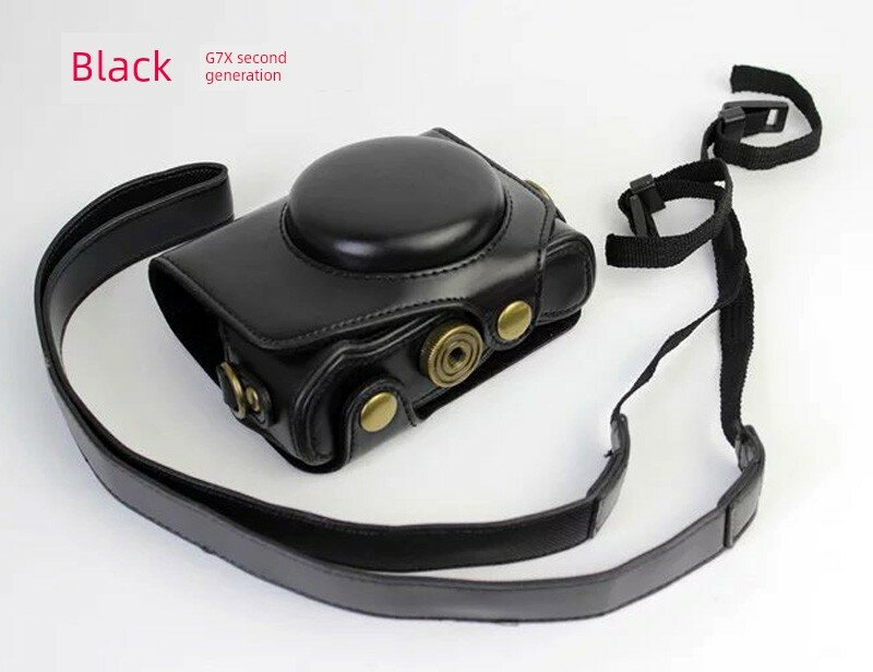 Кожаный чехол для фотоаппарата Canon G7X3 G7X III G9X G7X MARK II 2-го поколения, защитный кейс для фотосъемки,