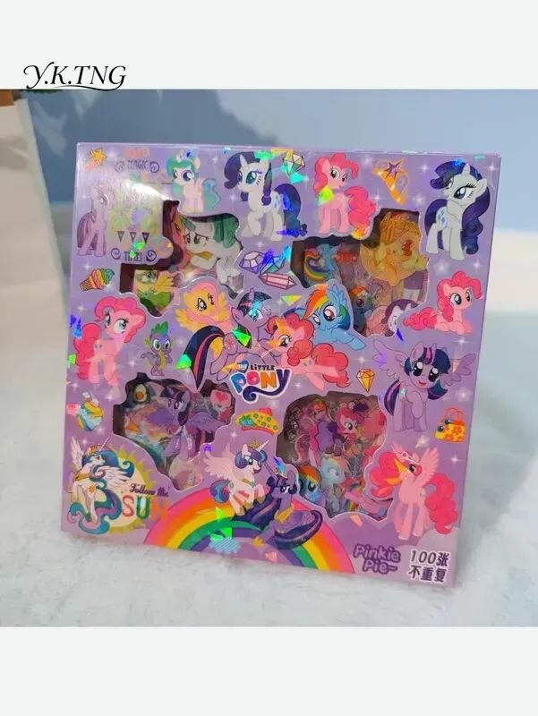 Сделай сам водонепроницаемую наклейку. My Little Pony.100 наклеек