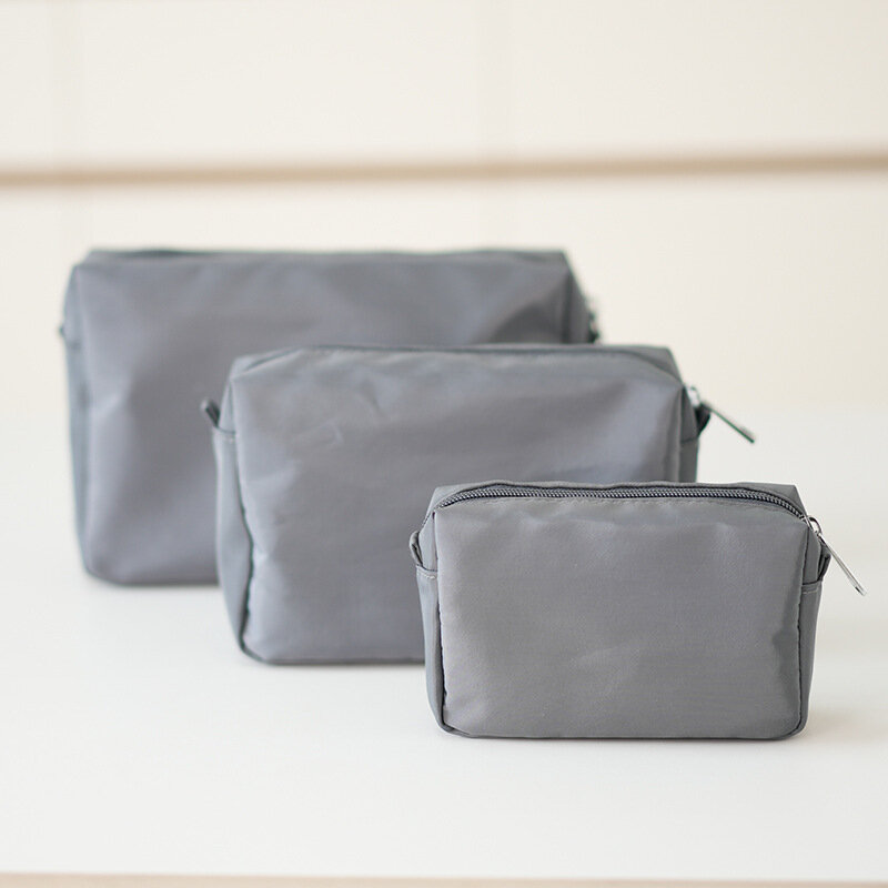 Портативная дорожная водонепроницаемая косметичка 2025 года, органайзер для косметики для мужчин и женщин, большая вместимость