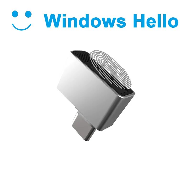 HRUEDA Сканер отпечатков пальцев USB для Windows U9 Alloy Material