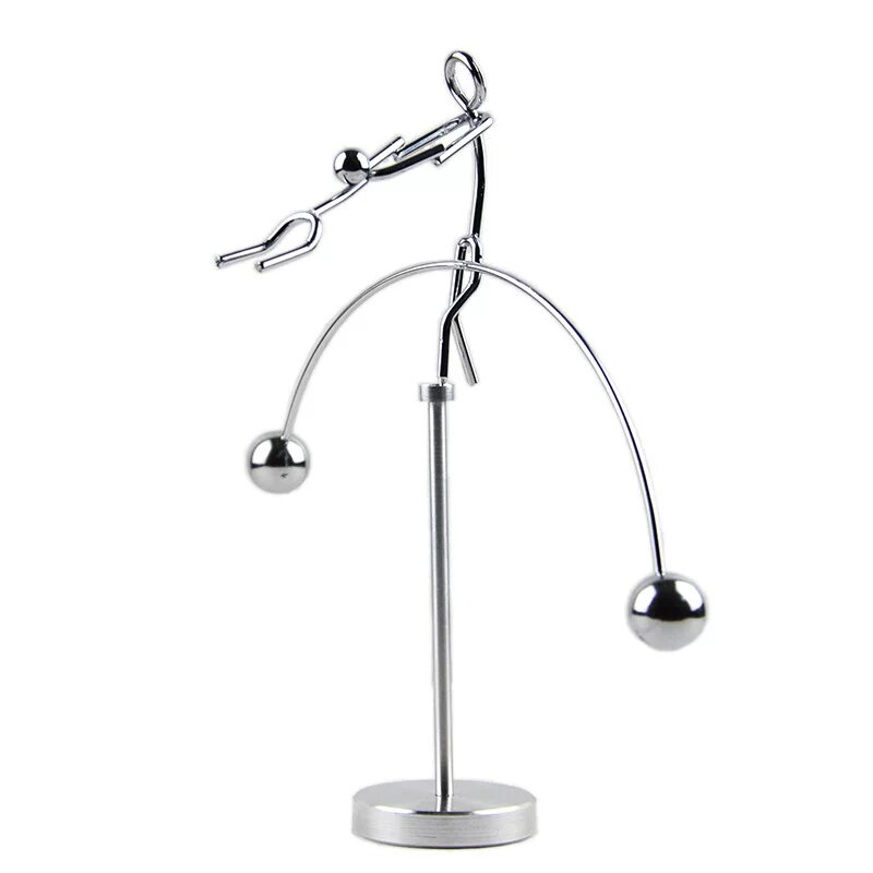 Антигравитационные динамические балансирующие физические настольные украшения для компьютера, креативная игрушка-тумблер "Маленький Железный Человек", технологичный подарок