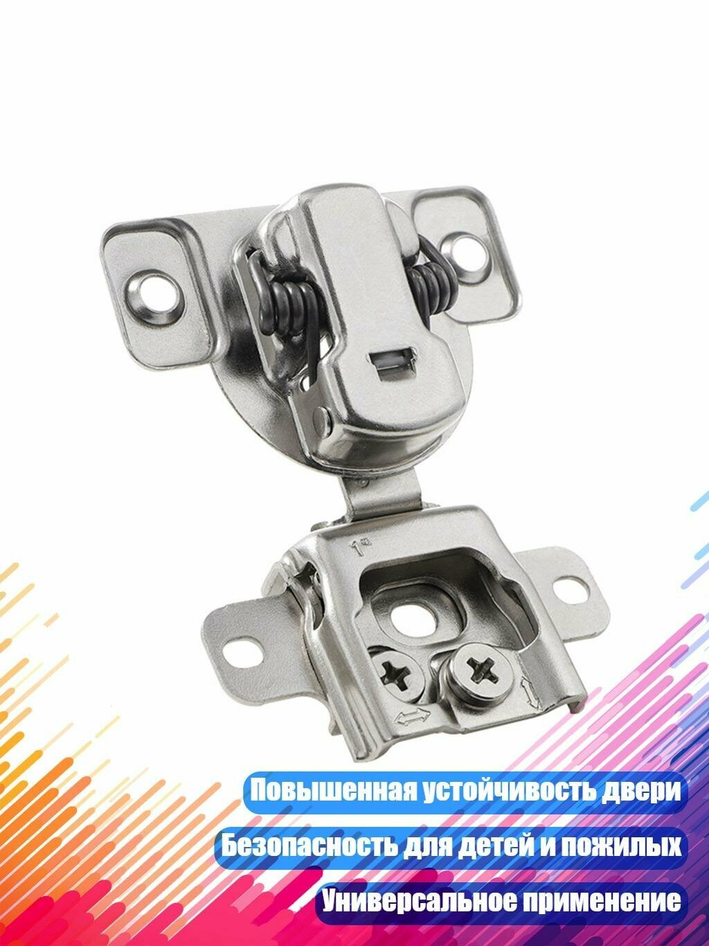 Тихие мебельные петли