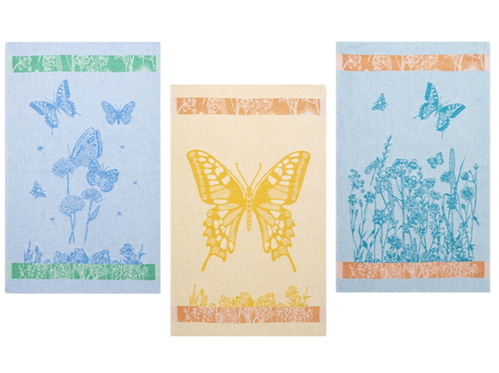 Кухонные полотенца с петелькой в подарочной упаковке Белорусский Лен набор