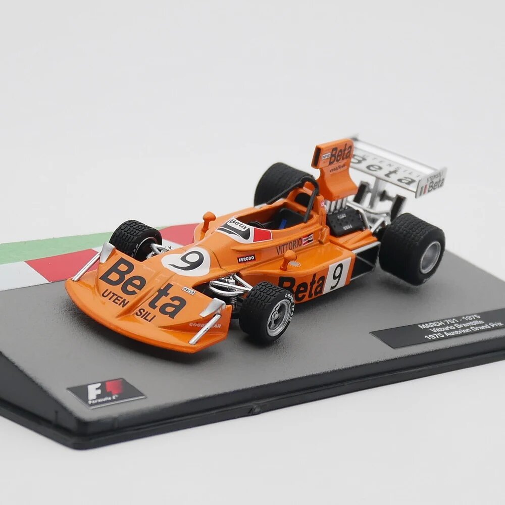 Модель автомобиля Ixo 1:43 Vittorio Brambilla March 751