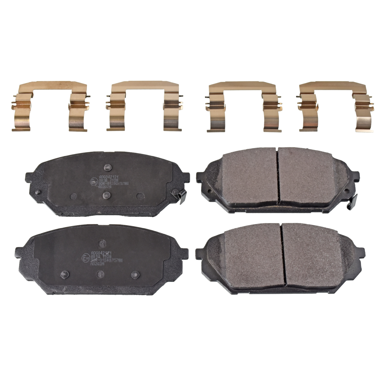 BLUEPRINT ADG042121 (581013JA50) колодки тормозные дисковые : ix55 3.0 v6 crdi 08-