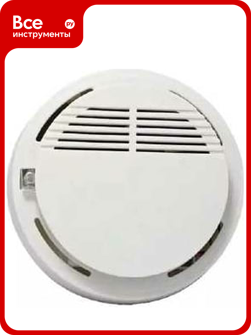 Датчик дыма ZDK smoke 1360 потолочный автономный пластиковый с световой индикацией и звуковым сигналом