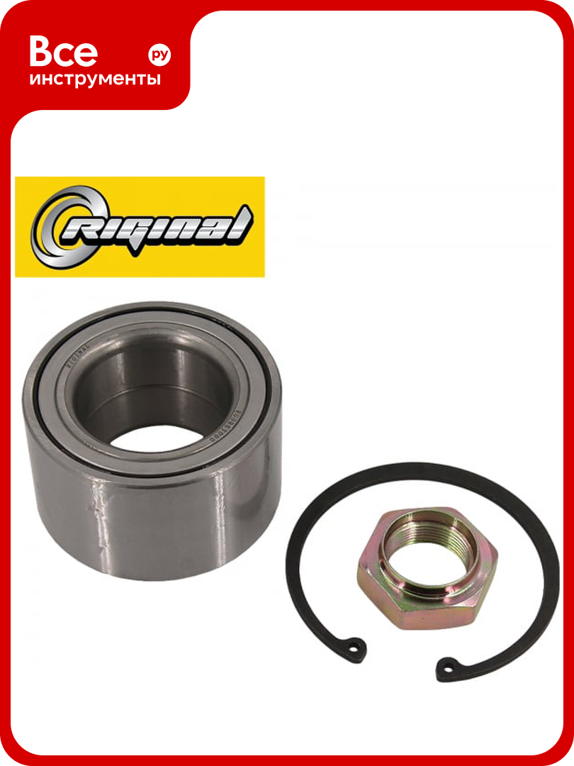 Подшипник передней ступицы комплект для CITROEN JUMPER, FIAT DUCATO, PEUGEOT BOXER, повышенная прочность