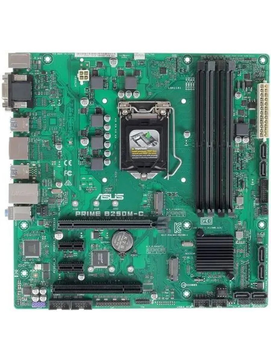 Материнская плата PRIME B250M-C - LGA 1151, DDR4