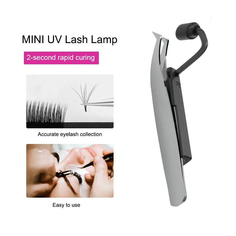 Мини УФ лампа для наращивания ресниц