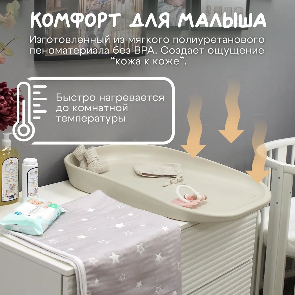 Пеленальный матрасик — фото 1